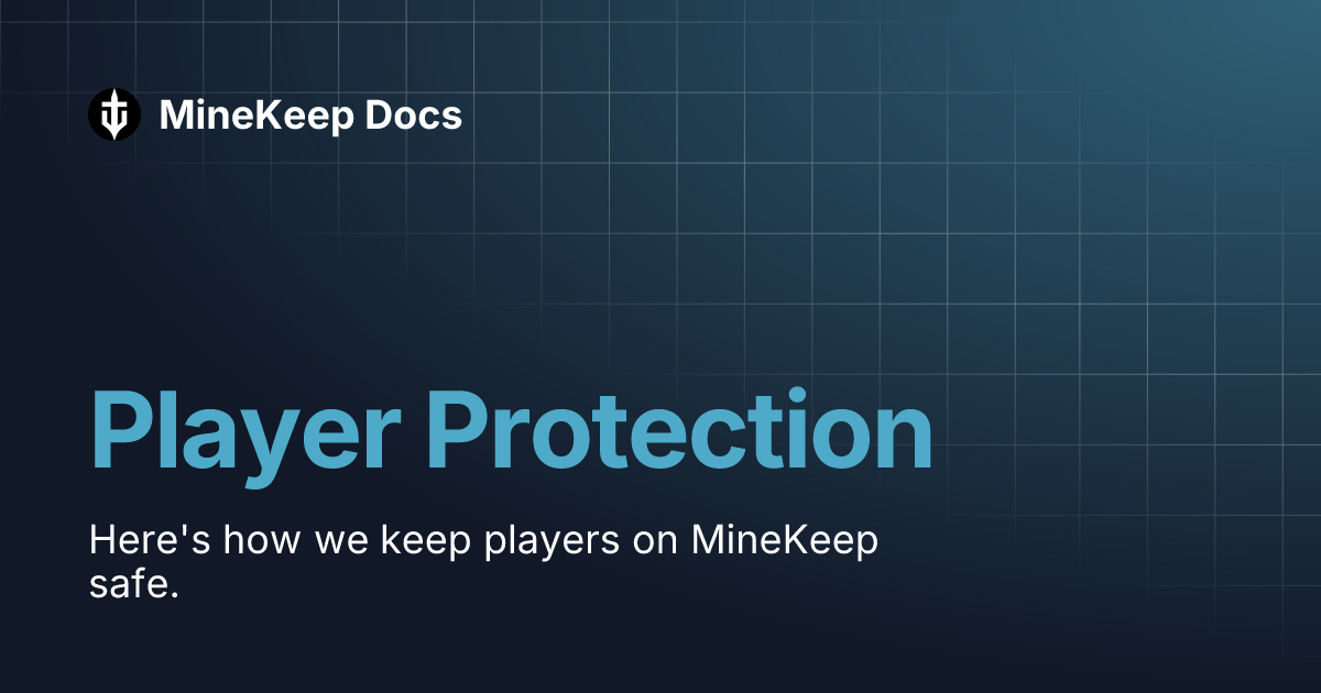 Player Protection | MineKeep Docs